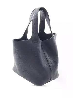 Hermès Clemence Picotin Lock 18 Handbag - Blue