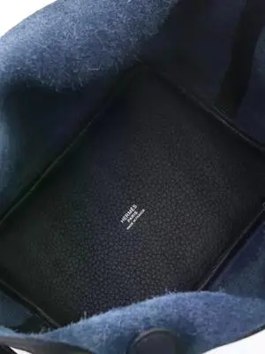 Hermès Clemence Picotin Lock 18 Handbag - Blue