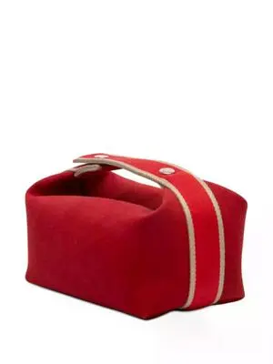 Hermès Toile Bride A Brac Vanity Bag - Red