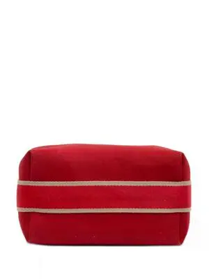 Hermès Toile Bride A Brac Vanity Bag - Red