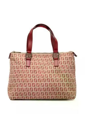 Fendi Zucchino Canvas Tote Bag