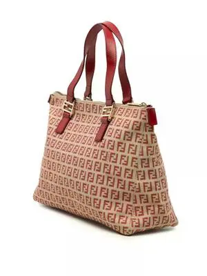 Fendi Zucchino Canvas Tote Bag