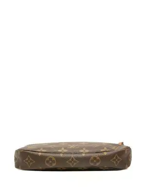 LOUIS VUITTON Monogram Pochette Accessoires Shoulder Bag - Brown