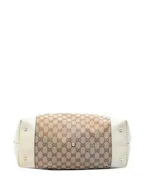 Gucci Gg Canvas Heart Bit Tote Bag