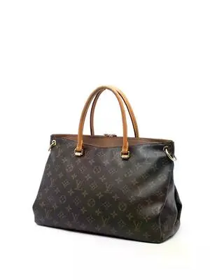 LOUIS VUITTON Monogram Pallas Mm Satchel - Brown