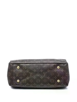 LOUIS VUITTON Monogram Pallas Mm Satchel - Brown
