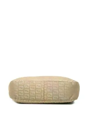 Fendi Zucchino Canvas Shoulder Bag