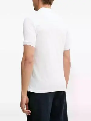 TRUSSARDI Logo-embroidered Polo Shirt