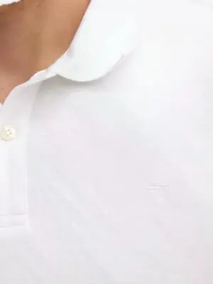 TRUSSARDI Logo-embroidered Polo Shirt