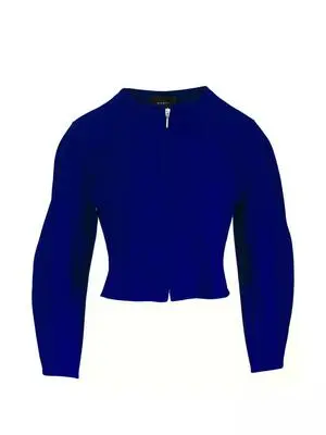 Akris Cobalt Zip-up Jacket - Blue