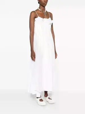 MARQUES' ALMEIDA Pleated Midi Dress