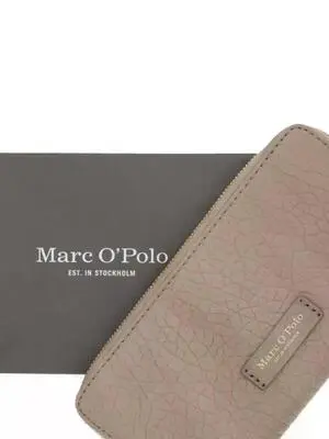 Marc O'polo Logo-patch Pebbled-effect Wallet
