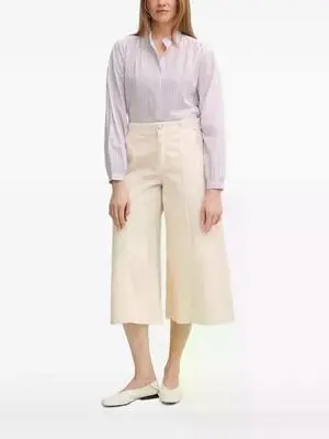 Marc O'polo Striped Band Collar Blouse