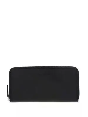 Marc O'polo Logo-debossed Zip-around Wallet - Black