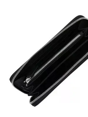 Marc O'polo Logo-debossed Zip-around Wallet - Black