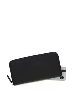 Marc O'polo Logo-debossed Zip-around Wallet - Black