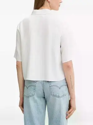 Marc O'polo Short-sleeve Shirt With Pointed Collar