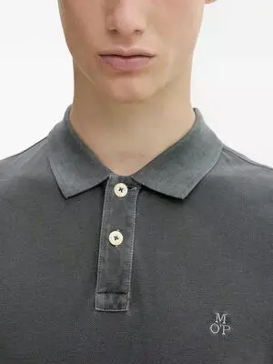 Marc O'polo Logo-embroidered Piqué Polo Shirt