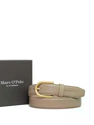 Marc O'polo Grained Leather Buckle Belt