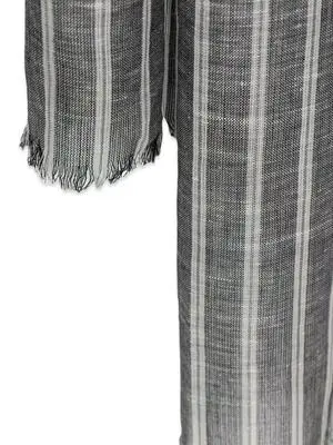 Marc O'polo Striped Frayed-edge Scarf