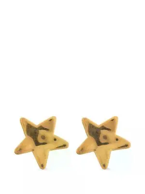 JIL SANDER Star-shaped Earrings - Gold