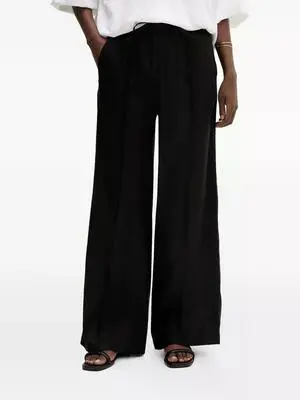 ISABELLE BLANCHE Drawstring Trousers - Black