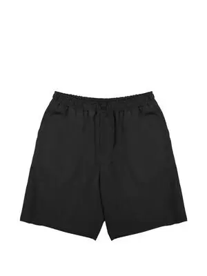 LOW BRAND Elasticated Waistband Shorts - Black