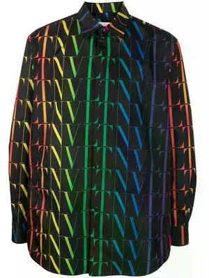 Valentino Garavani Vltn Times Printed Shirt