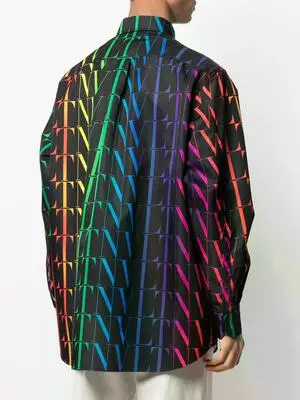 Valentino Garavani Vltn Times Printed Shirt