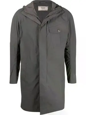 Herno Concealed Fastening Hooded Parka