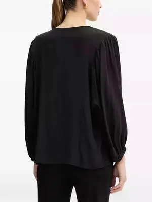 SIMONA CORSELLINI Gathered-sleeve Blouse