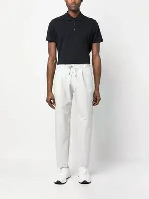 Herno Straight-leg Drawstring Trousers - Neutrals