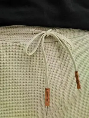 TRUSSARDI Waffle Knit Drawstring Shorts