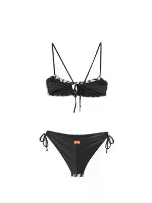 COTAZUR Chevron Knit Bikini Set