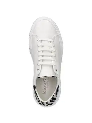 Marc O'polo Zebra Print Panelled Sneakers