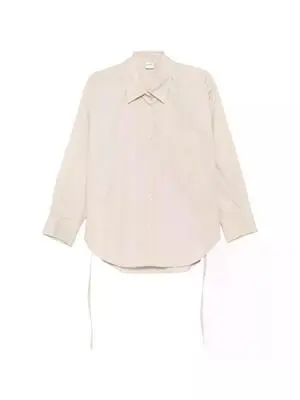Aspesi Long-sleeve Shirt With Chest Pocket - Neutrals