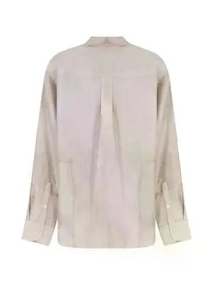 PIERRE-LOUIS MASCIA Floral-pattern Silk Shirt