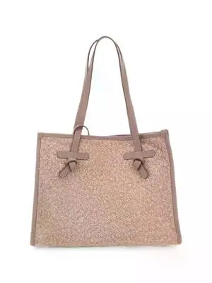 MARCELLA CLUB MARCELLA CLUB Bouclé-Effect Shoulder Bag Pink