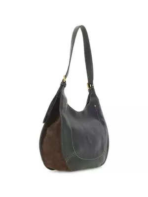 GIANNI CHIARINI Gabry Shoulder Bag With Contrast Stitching