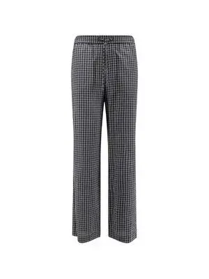 DUNST Check Pattern Pajamas - Black