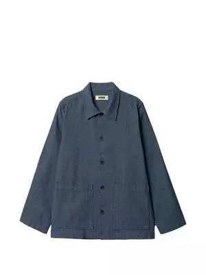 WOODBIRD Blade Needle Patch-pockets Shirt Jacket