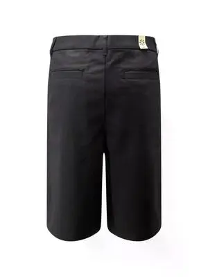WOODBIRD Bin Guan Pleated Bermuda Shorts