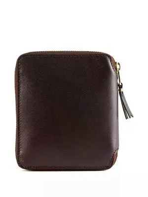 Comme Des Garçons Zip-around Leather Wallet