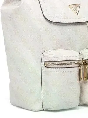 Guess Manhattan 4g Logo-print Mini Backpack