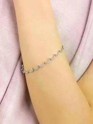 APM MONACO Waves Crystal-embellished Bracelet