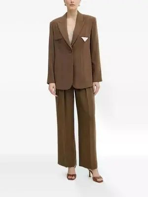Armani Exchange Peak-lapel Single-breasted Blazer