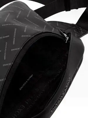 Armani Exchange All-over Logo Belt Bag