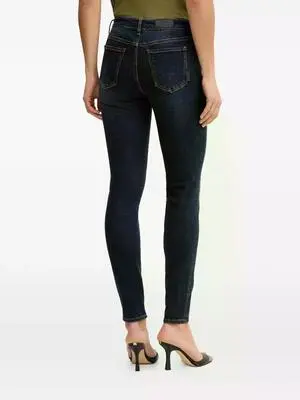 Armani Exchange Faded Effect Skinny Jeans