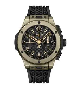 HUBLOT Big Bang 20th Anniversary Magic Gold Watch - Black