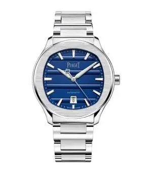 PIAGET Stainless Steel Polo Signature Date Watch - Silver